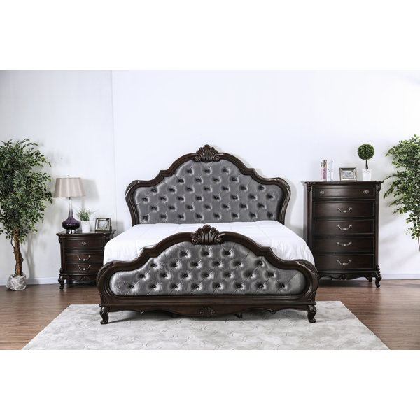 Astoria Grand Walczak Tufted Upholstered Standard Bed | Wayfair